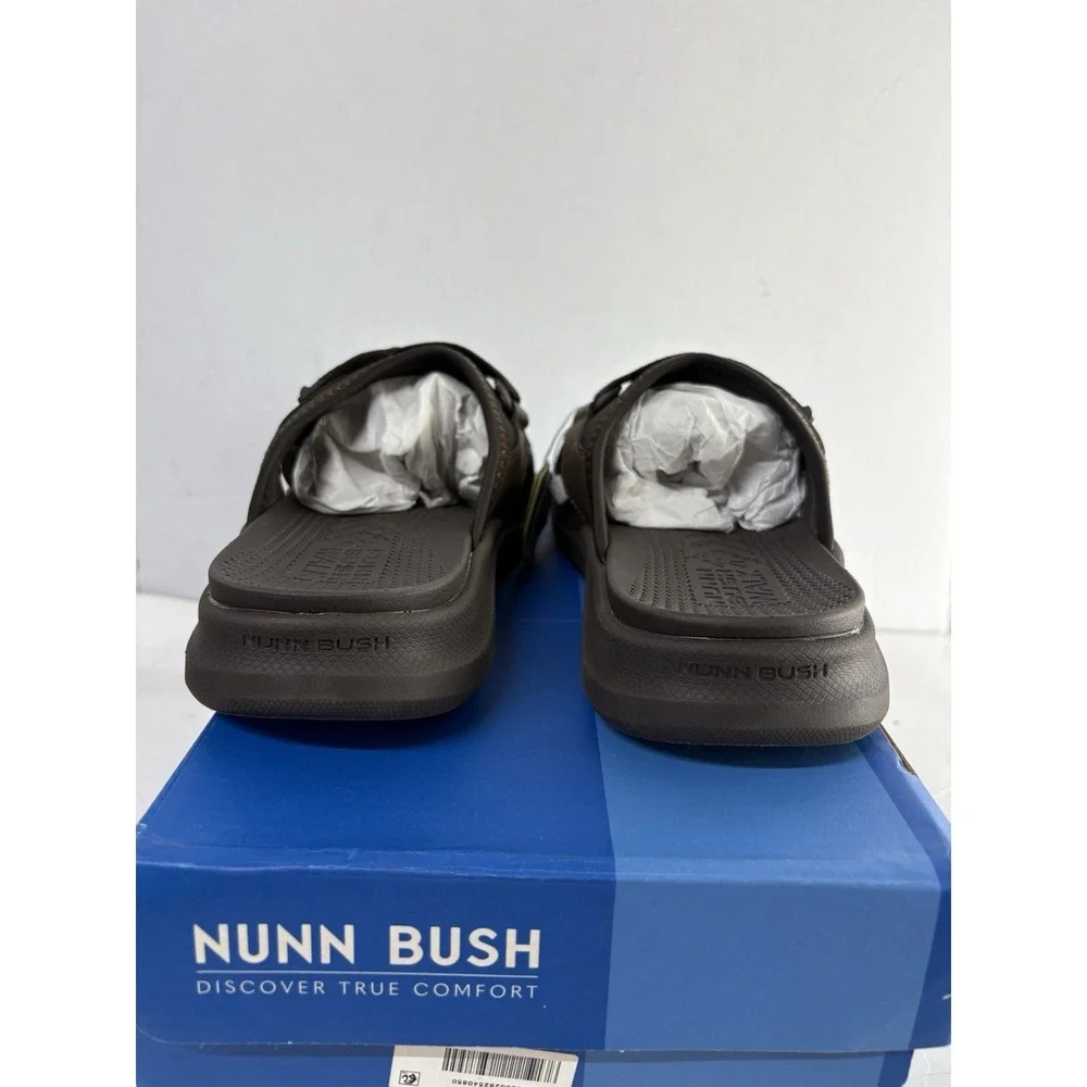 Nunn Bush | Shoes | Nunn Bush Mens Brown Riovista Round Toe Wedge ...